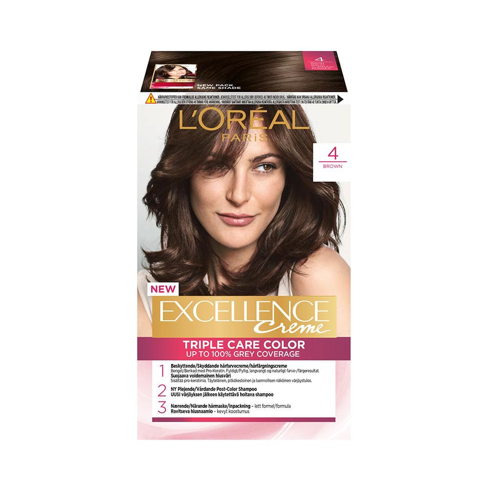 Excellence Créme i 4 Brown från L'Oréal Paris | Åhlens