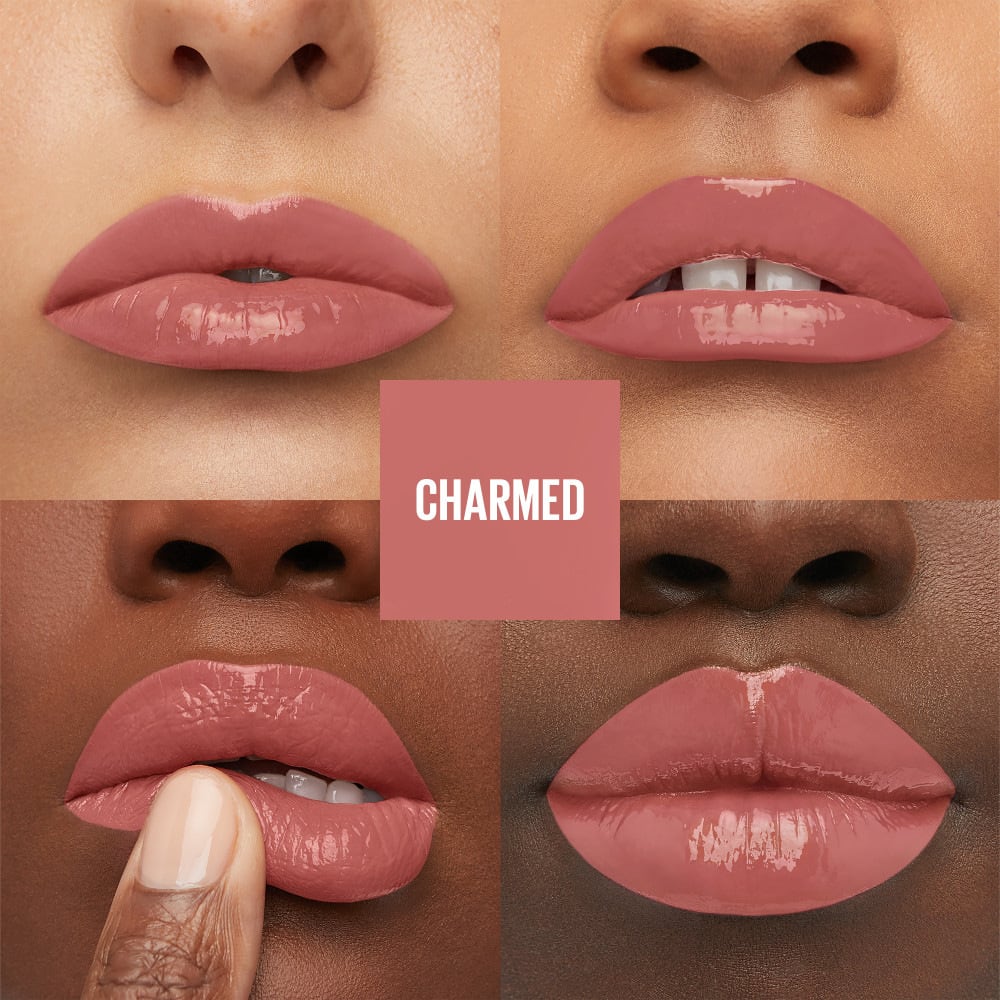 Maybelline Superstay Vinyl Ink 100 Charmed Lip Lacquer i Charmed från ...