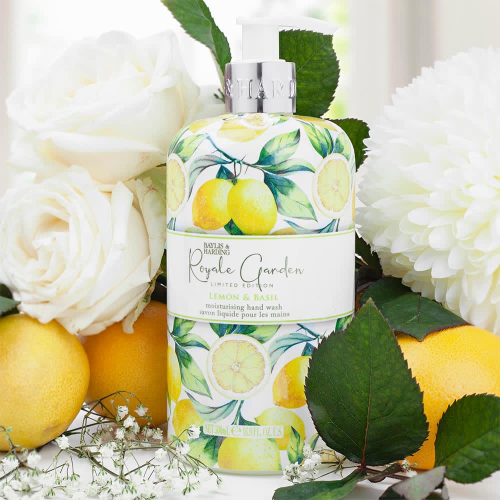 Lemon & Basil Hand Soap i 500 ML från Baylis & Harding | Åhlens