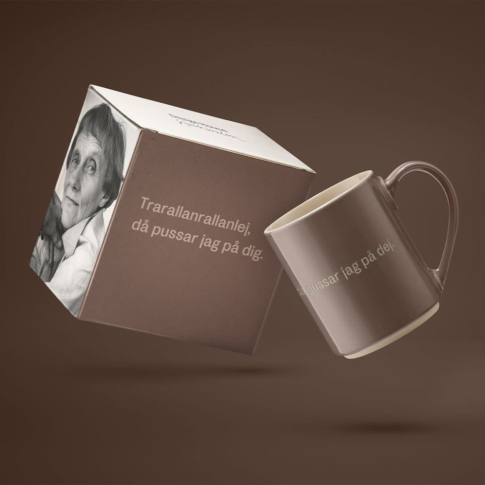Astrid Lindgren Mugg i Grå från Design House Stockholm | Åhlens