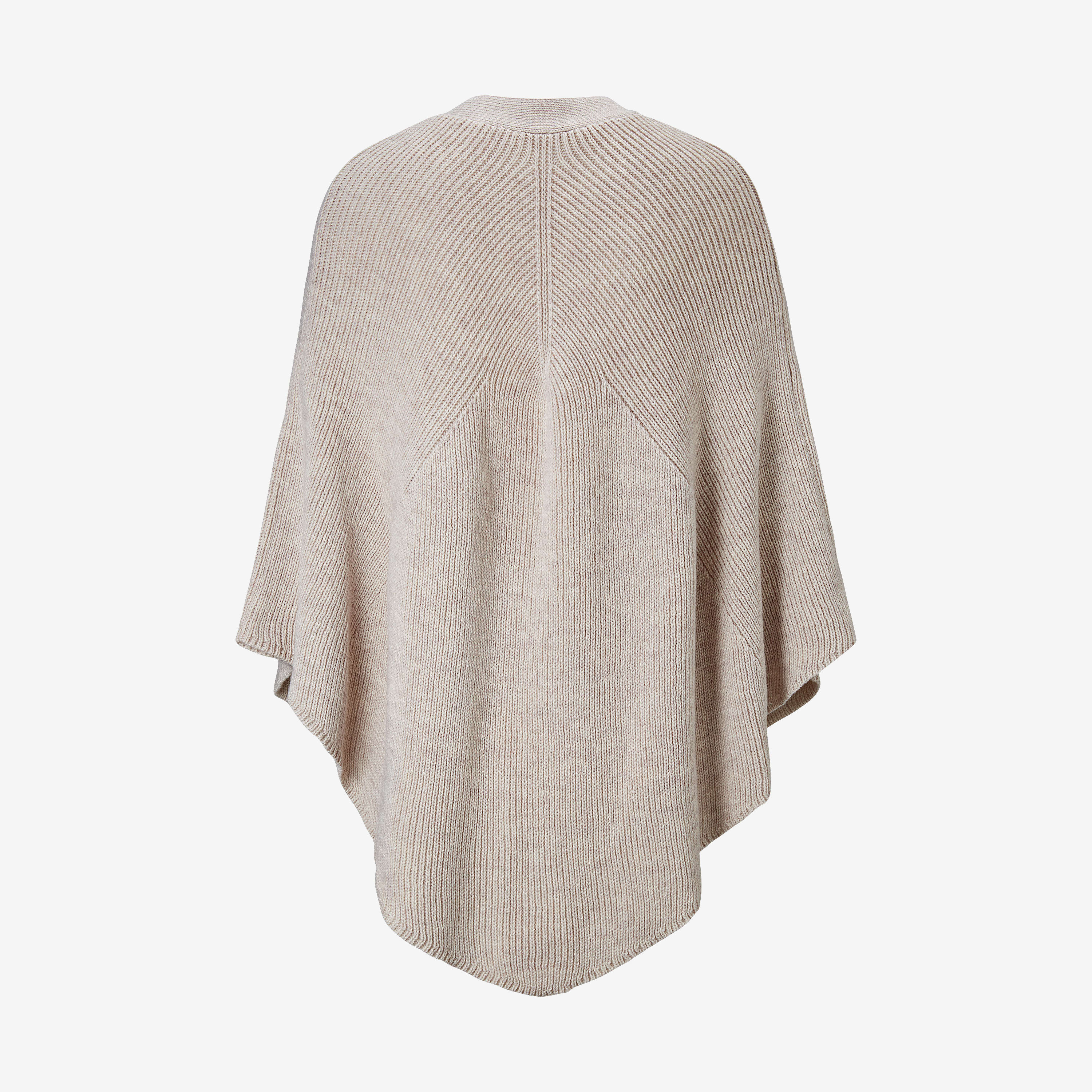 Poncho i Light Beige 2 | Åhléns