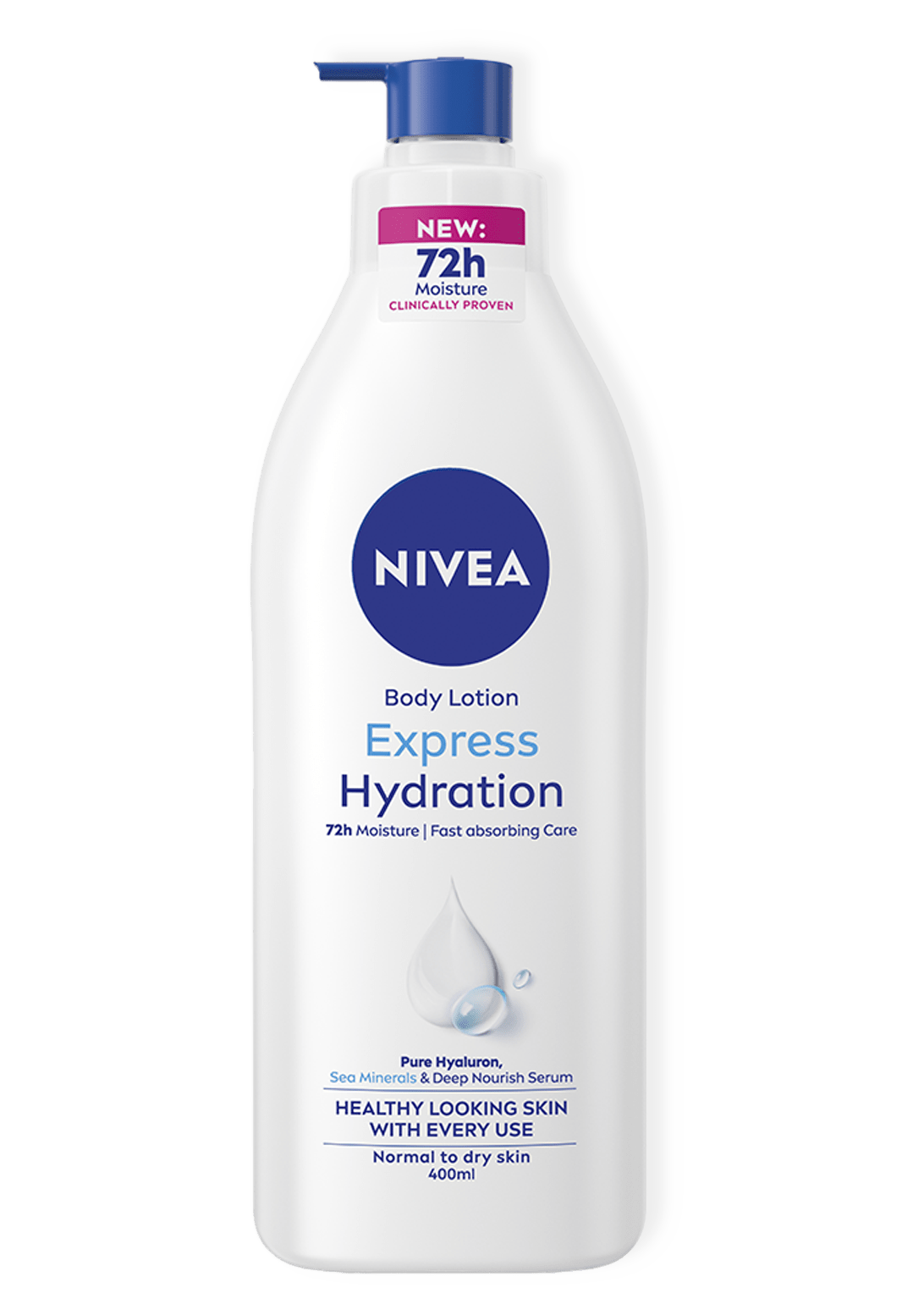 Body Lotion Express Hydration Pump i 400ML från NIVEA | Åhlens