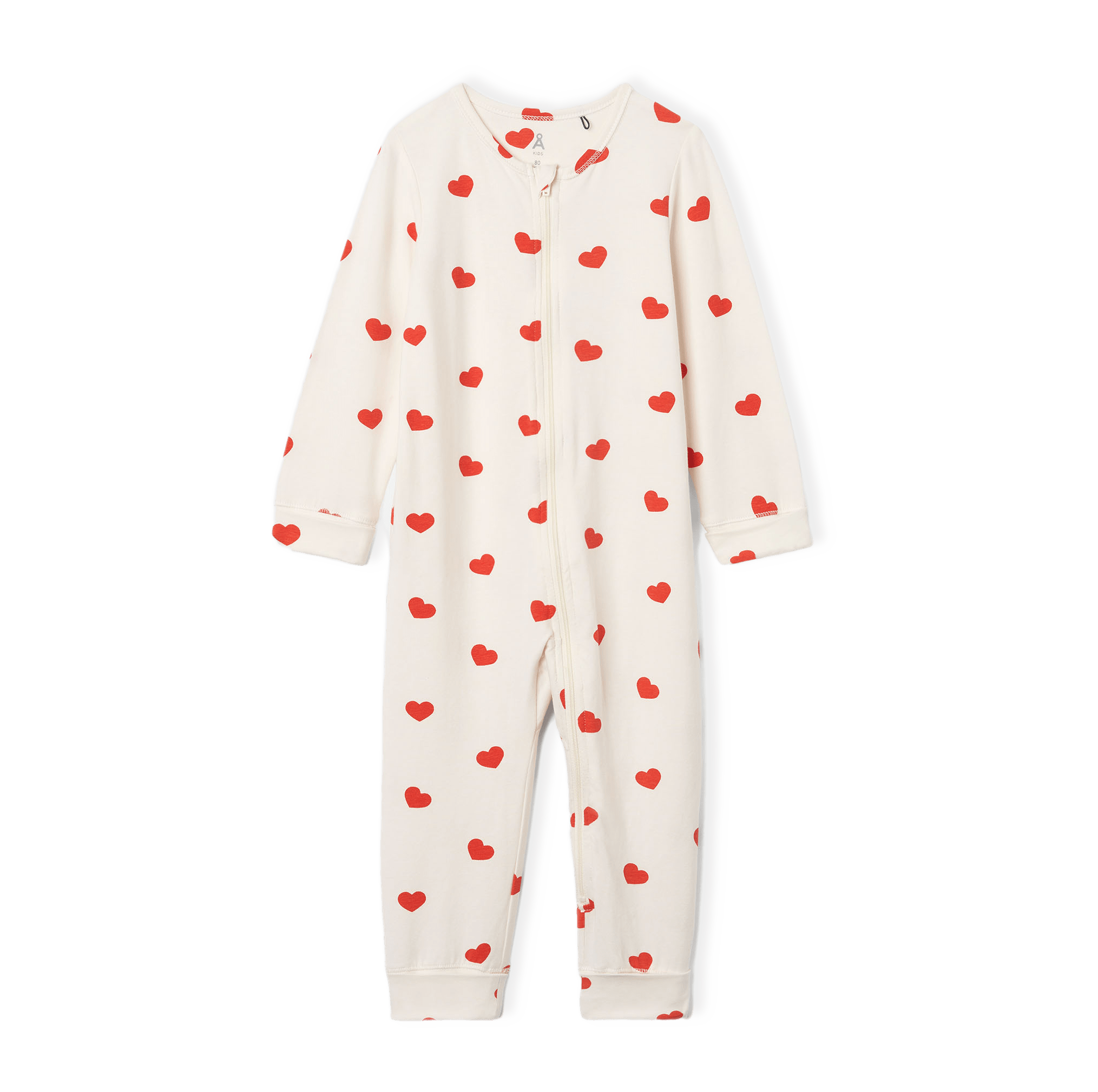 Pyjamas Med Dragkedja LONNIE I Hearts hl ns